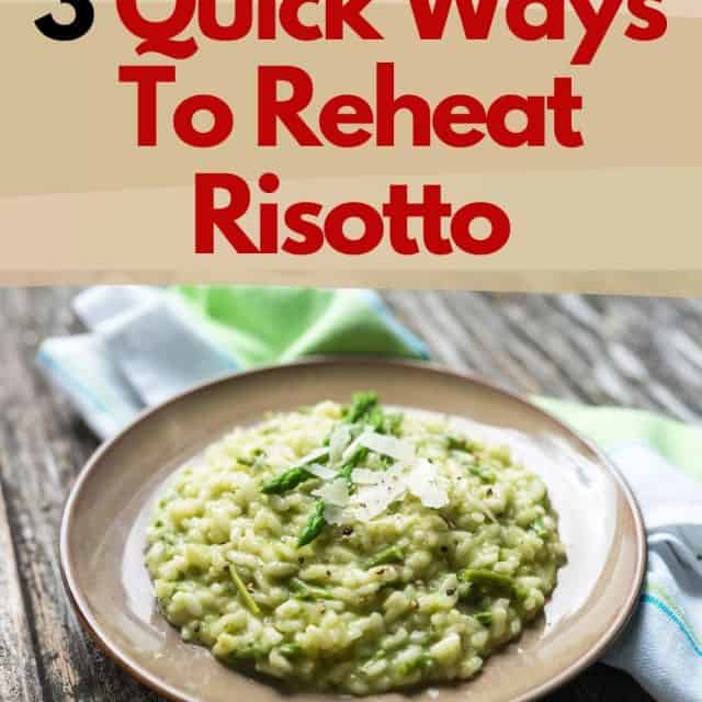 How To Reheat Risotto In Three Quick And Hassle-Free Ways - Simply ...